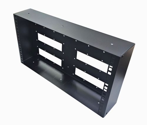 AD-TEK (Network-Cabs) 6u 19 inch Shallow Wall Mount Rack Box - 100mm ...