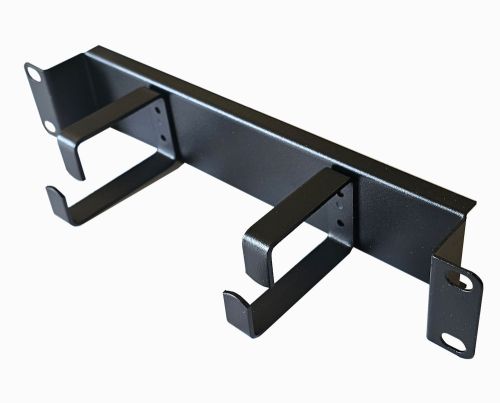 AD-TEK (Network-Cabs) 1U 10 inch Mini Recessed Cable Management Bar ...