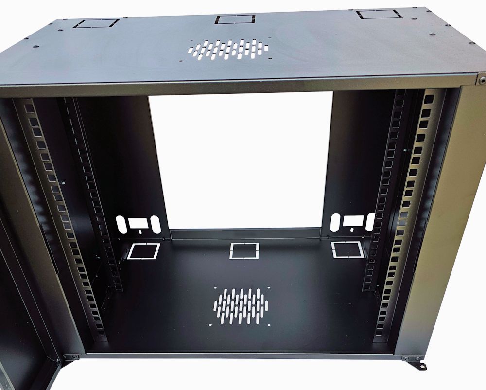 Ad Tek Products 9U 19 inch Data Rack - Network - Server Cabinet Fixed ...