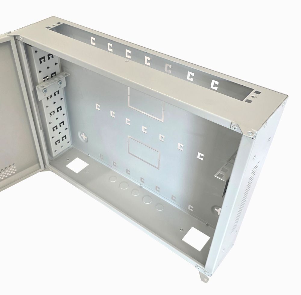 AD-TEK (Network-Cabs) 2U 19" Adjustable Low Profile Vertical Mount ...