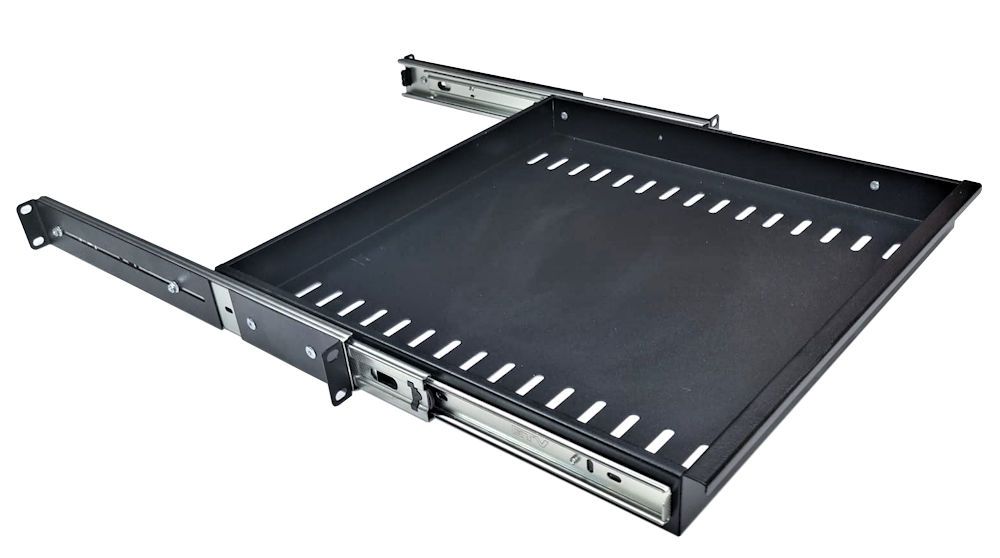AD-TEK (Network-Cabs) 1U 19 inch 400mm Deep Rack Mount Adjustable ...