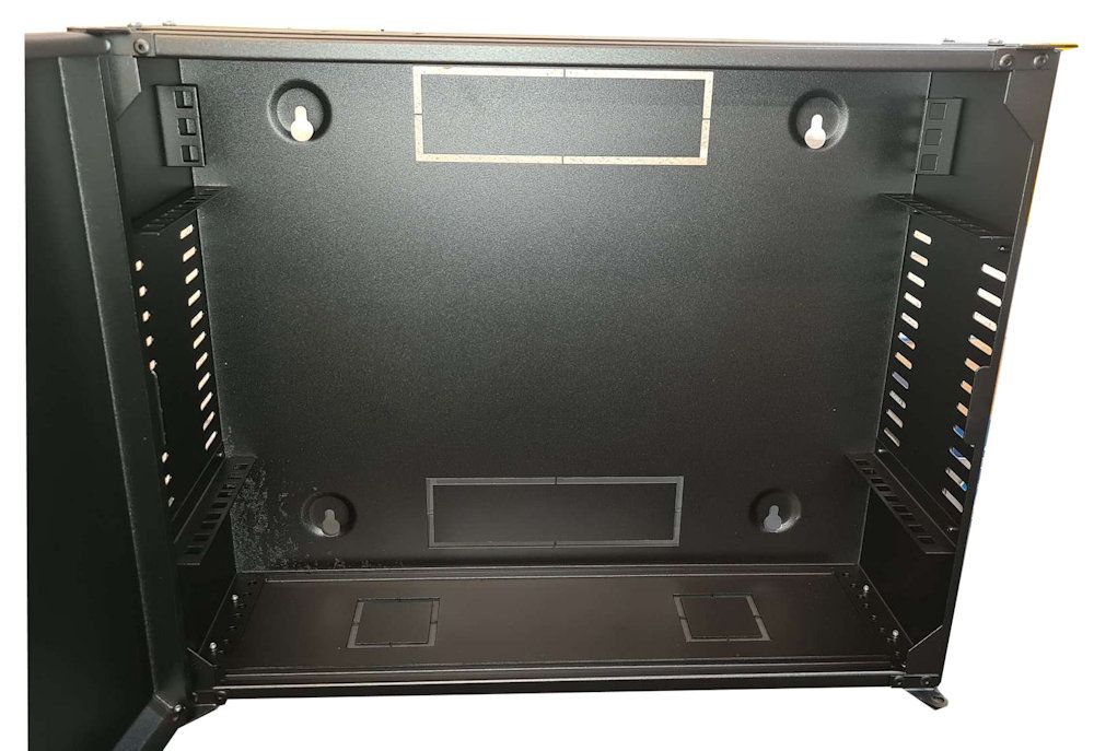 AD-TEK (Network-Cabs) 3U 19" Low Profile Vertical Mount - Wall Mount ...