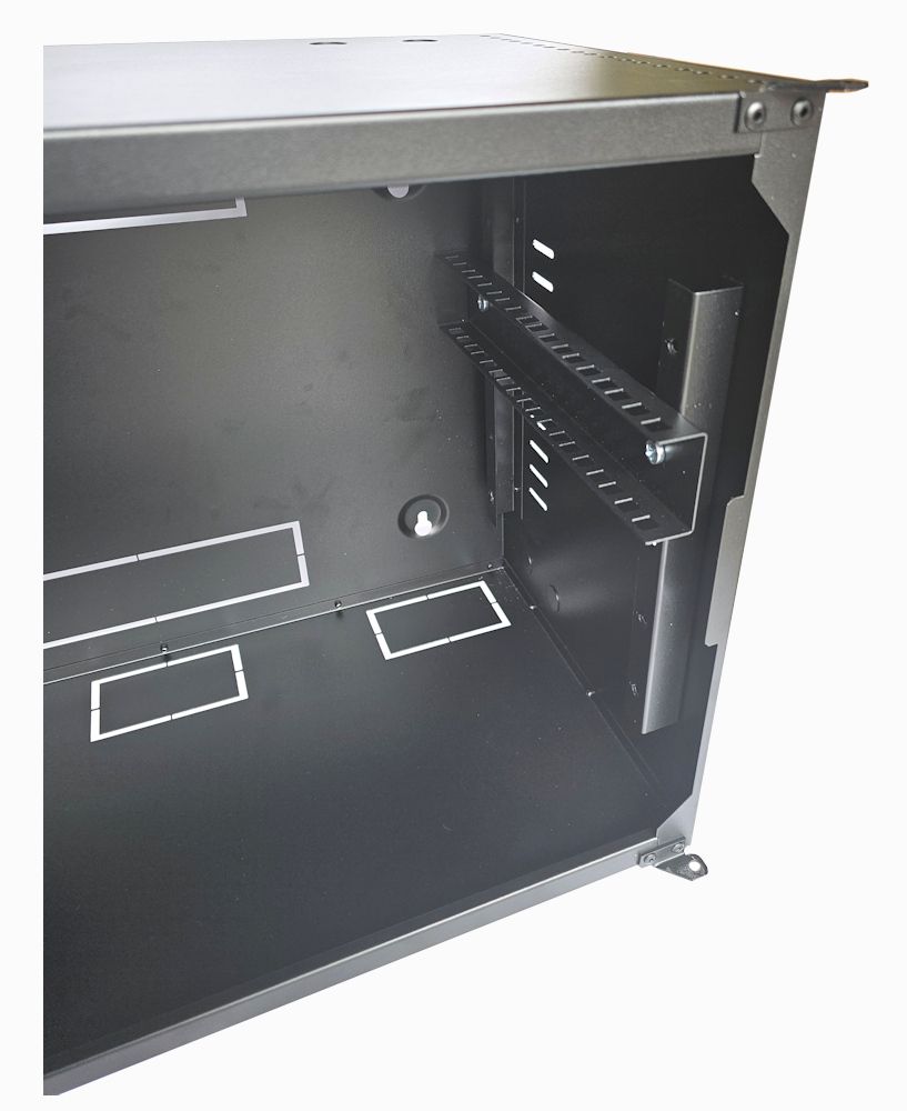 AD-TEK (Network-Cabs) 6U 19" Adjustable Low Profile Vertical Mount ...