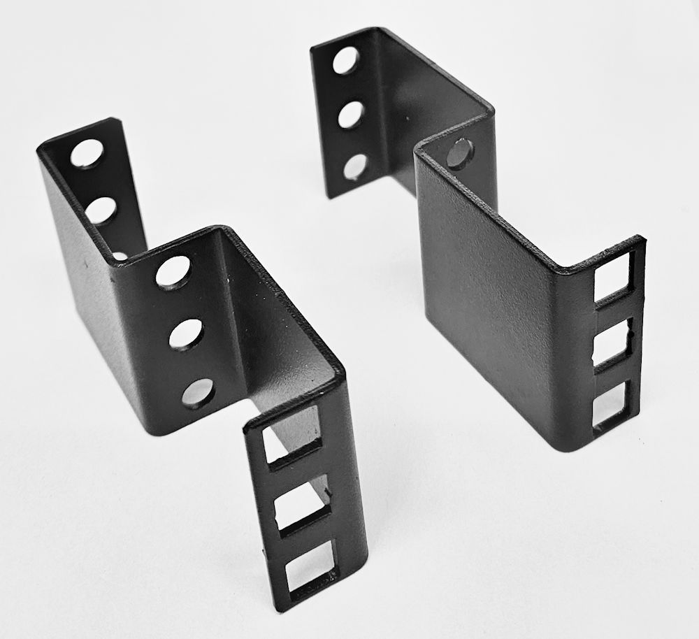 AD-TEK (Network-Cabs) 1U Recessed / Extender HD S Style Adapter Bracket ...