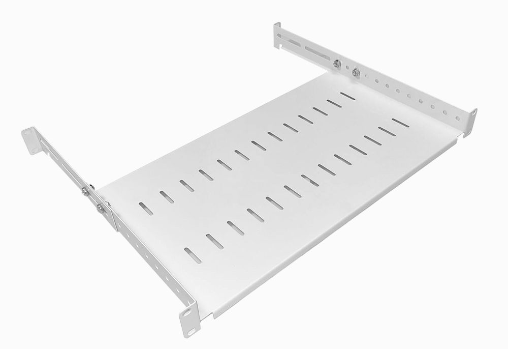 AD-TEK (Network-Cabs) 1U 19 Inch Adjustable Rack Mount Universal Shelf ...
