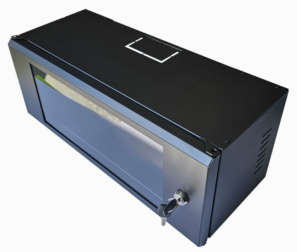 AD-TEK (Network-Cabs) 4U 19 inch Small Data Cabinet Rack / Patching ...