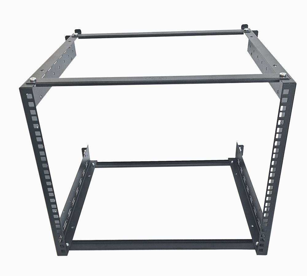 AD-TEK (Network-Cabs) 9u Open Frame Wall Rack - 450mm Deep-Black -2 ...