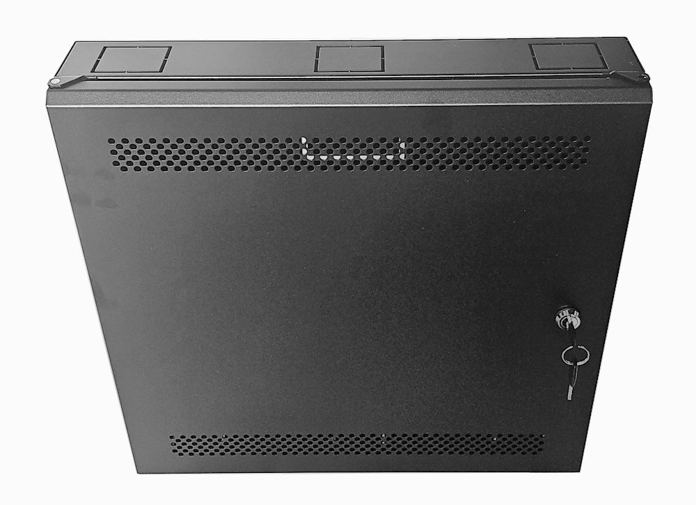 AD-TEK (Network-Cabs) 1U 19" Low Profile Vertical Mount - Wall Mount ...