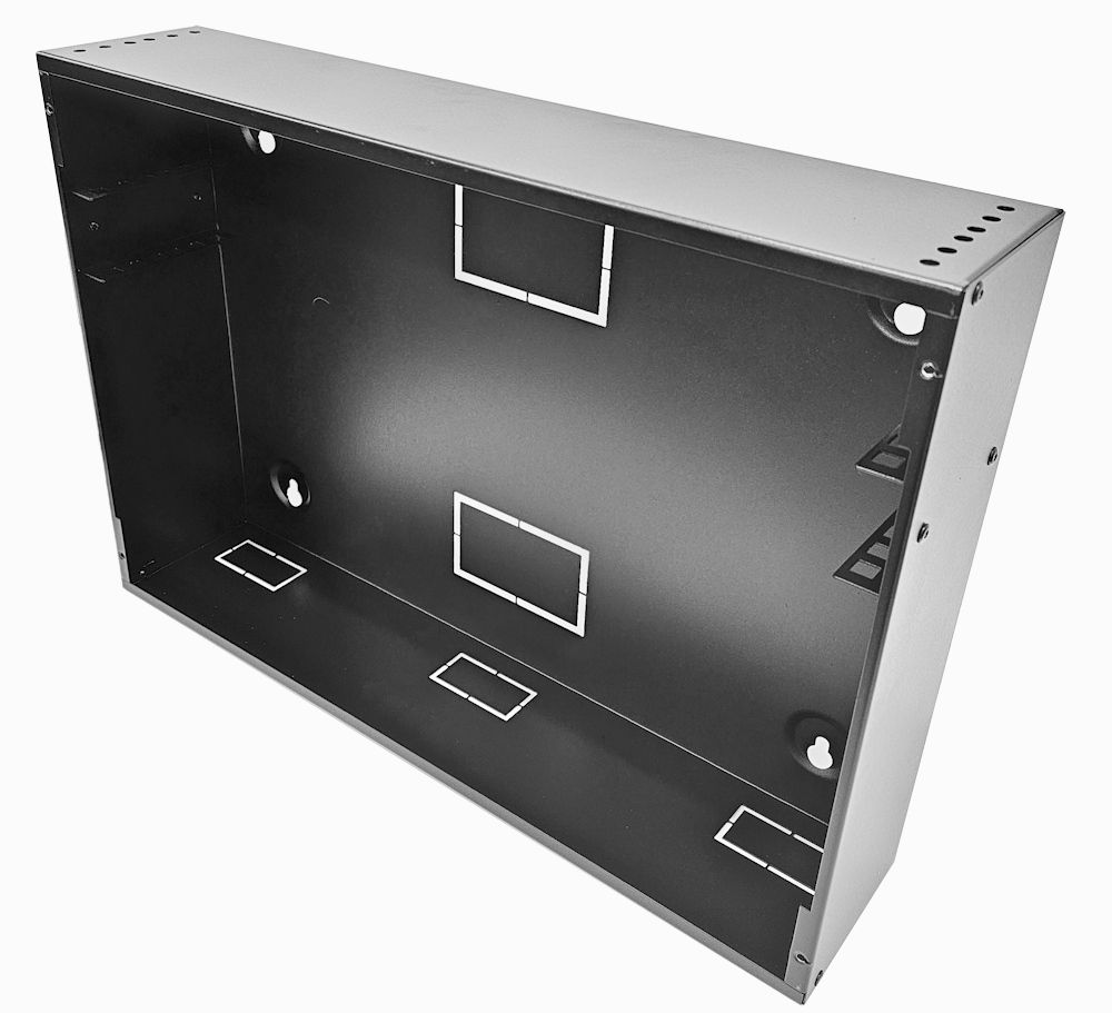 AD-TEK (Network-Cabs) 2U 19 inch Vertical Wall Mount Network Enclosure ...