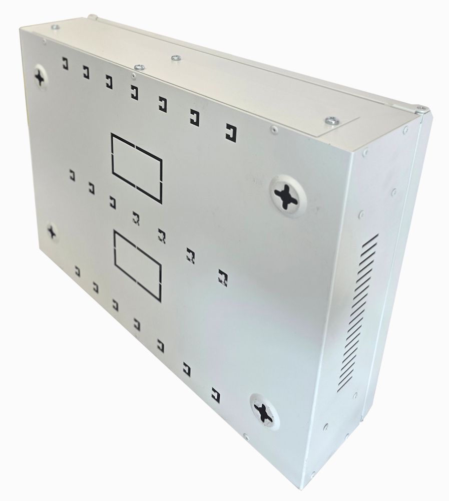 AD-TEK (Network-Cabs) 2U 19" Adjustable Low Profile Vertical Mount ...