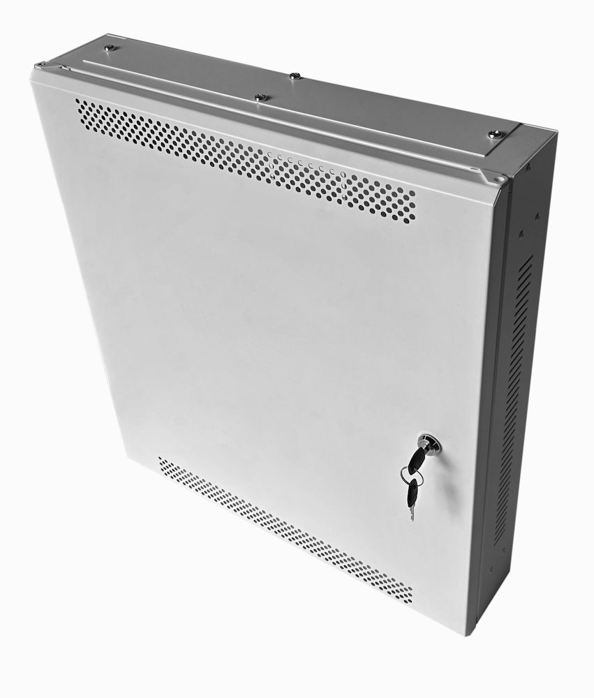 AD-TEK (Network-Cabs) 1U 19" Low Profile Vertical Mount - Wall Mount ...