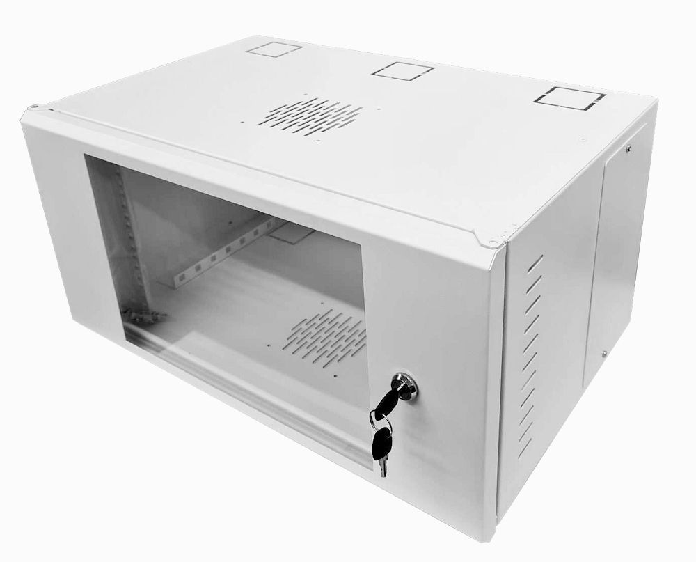 AD-TEK (Network-Cabs) 6U 19 inch Data Rack Cabinet - Networking Cabinet ...