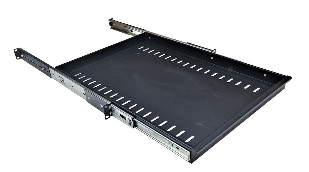 AD-TEK (Network-Cabs) 1U 19 inch 600mm Deep Rack Mount Adjustable ...
