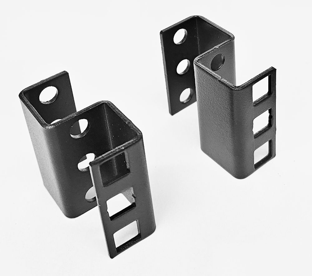 AD-TEK (Network-Cabs) 1U Recessed / Extender HD S Style Adapter Bracket ...