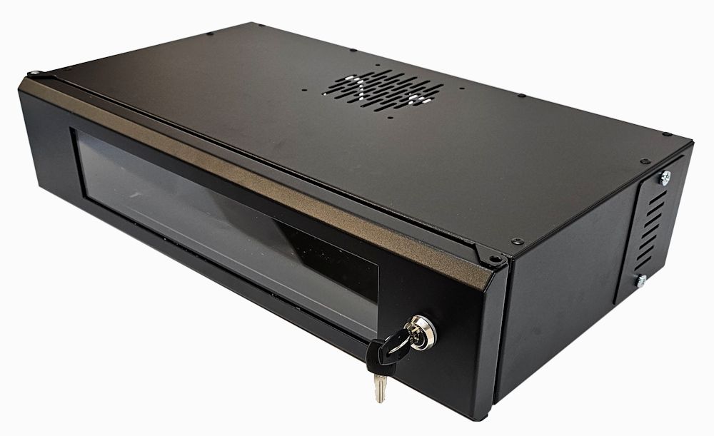 AD-TEK (Network-Cabs) 2U 19 inch Small Data Cabinet / Desktop / Wall ...