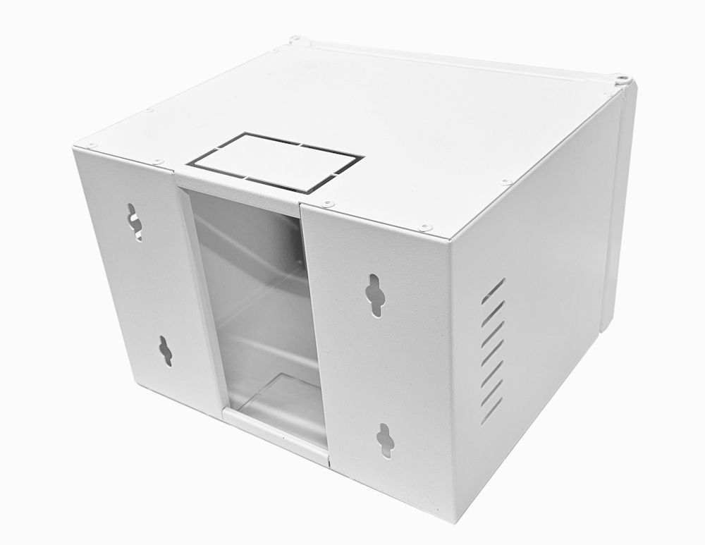 AD-TEK (Network-Cabs) 4U 10 inch SoHo Mini Data Network Cabinet-White ...