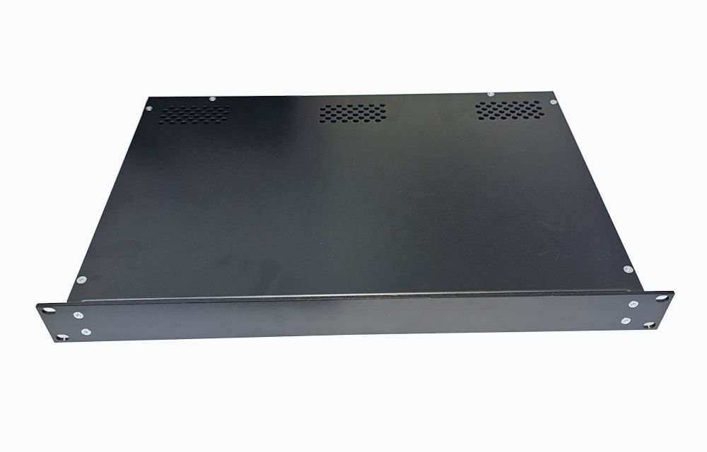 AD-TEK (Network-Cabs) 1U Rack Mount Project Box Empty Chassis Enclosure ...