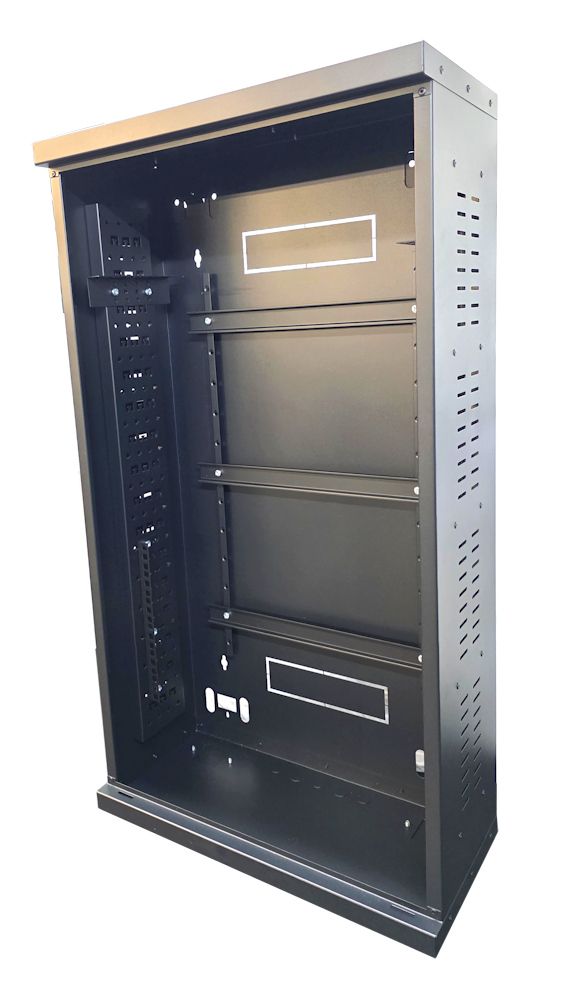 AD-TEK (Network-Cabs) 4U 19" Mounting or DIN Mounting - Adjustable Low ...