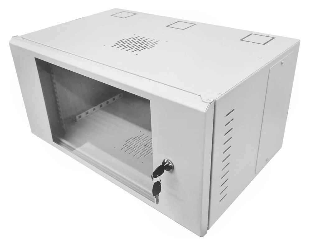 AD-TEK (Network-Cabs) 6U 19 inch Data Rack Cabinet - Networking Cabinet - Server Cabinet Fixed ...