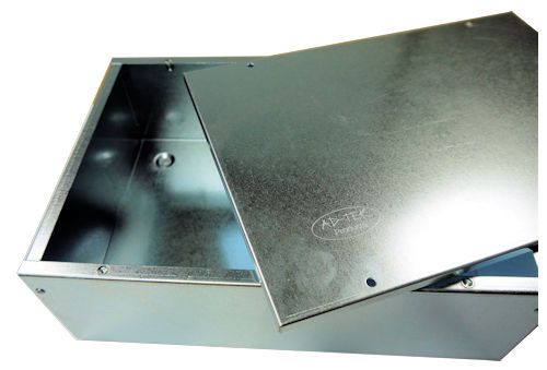 AD-TEK (Network-Cabs) Adaptable Metal Project Box 300x210x100 Plain ...