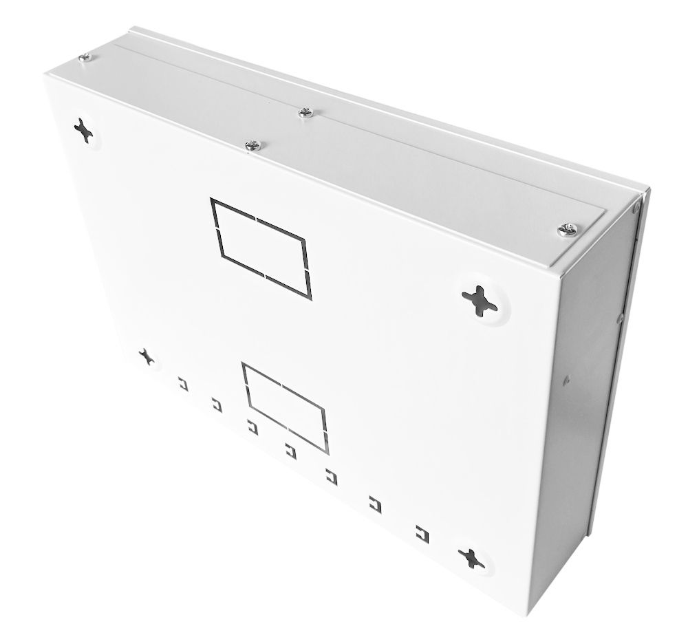 AD-TEK (Network-Cabs) 2U 19 inch Vertical Wall Mount Network Enclosure ...