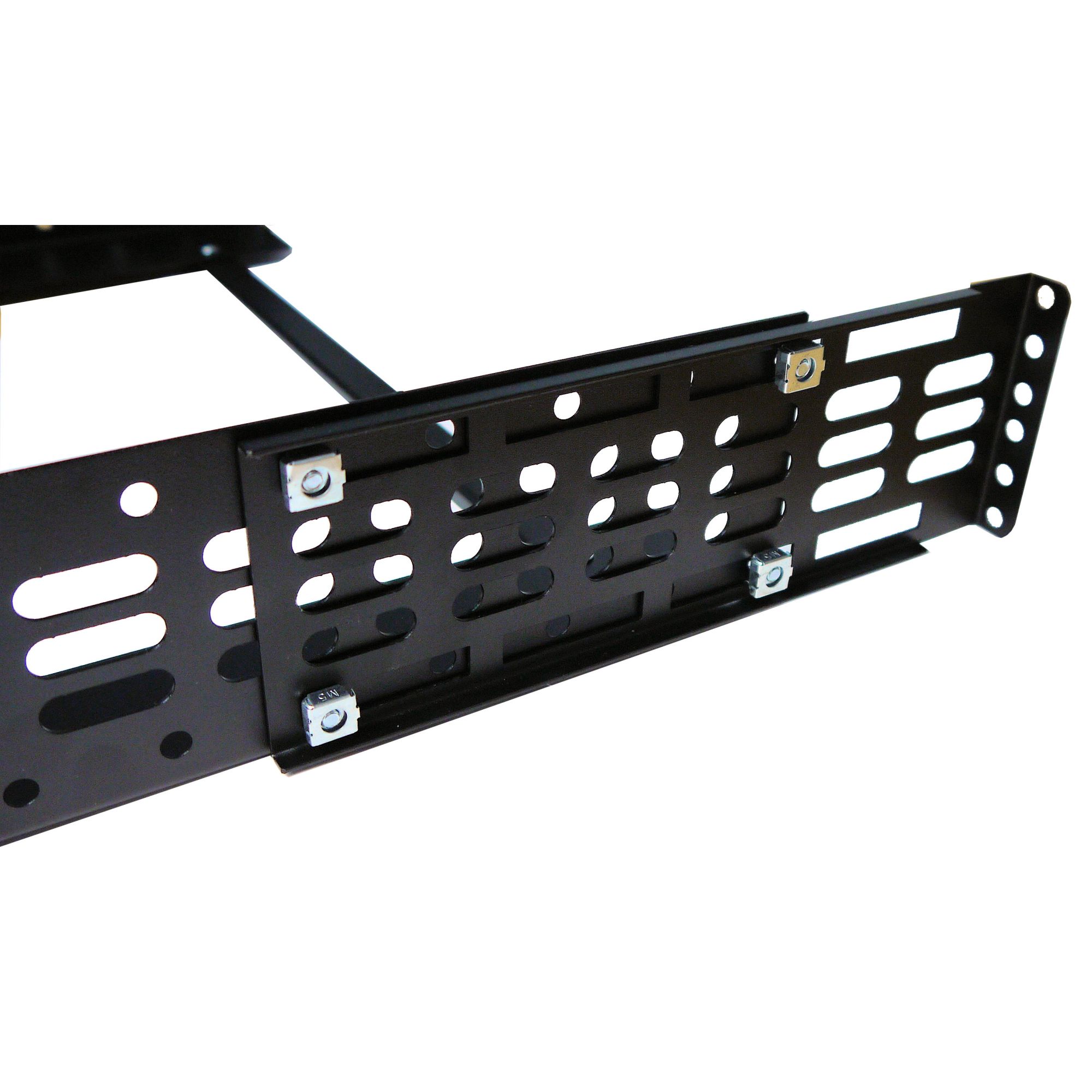 AD-TEK (Network-Cabs) 2U 19 inch Rack Mount Universal Server Rails ...