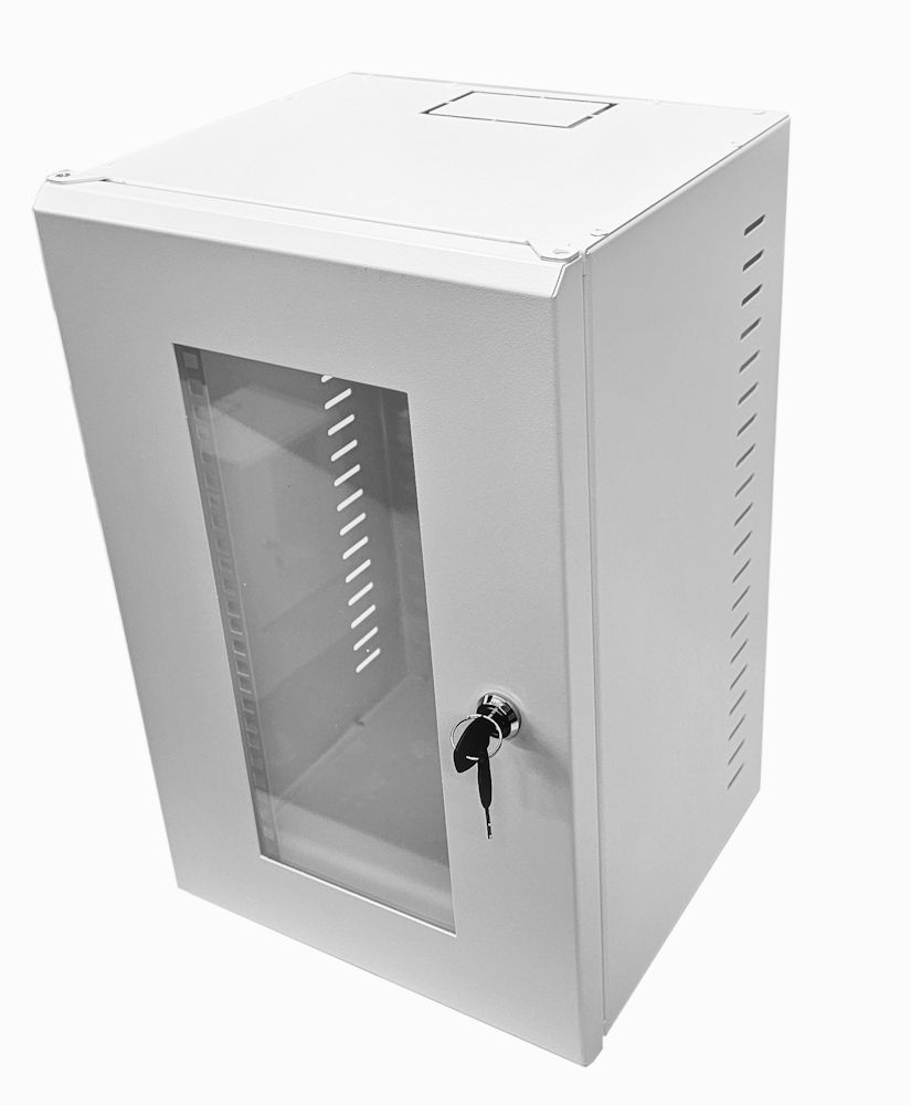 AD-TEK (Network-Cabs) 10U 10 inch SoHo Mini Data Network Cabinet-White ...