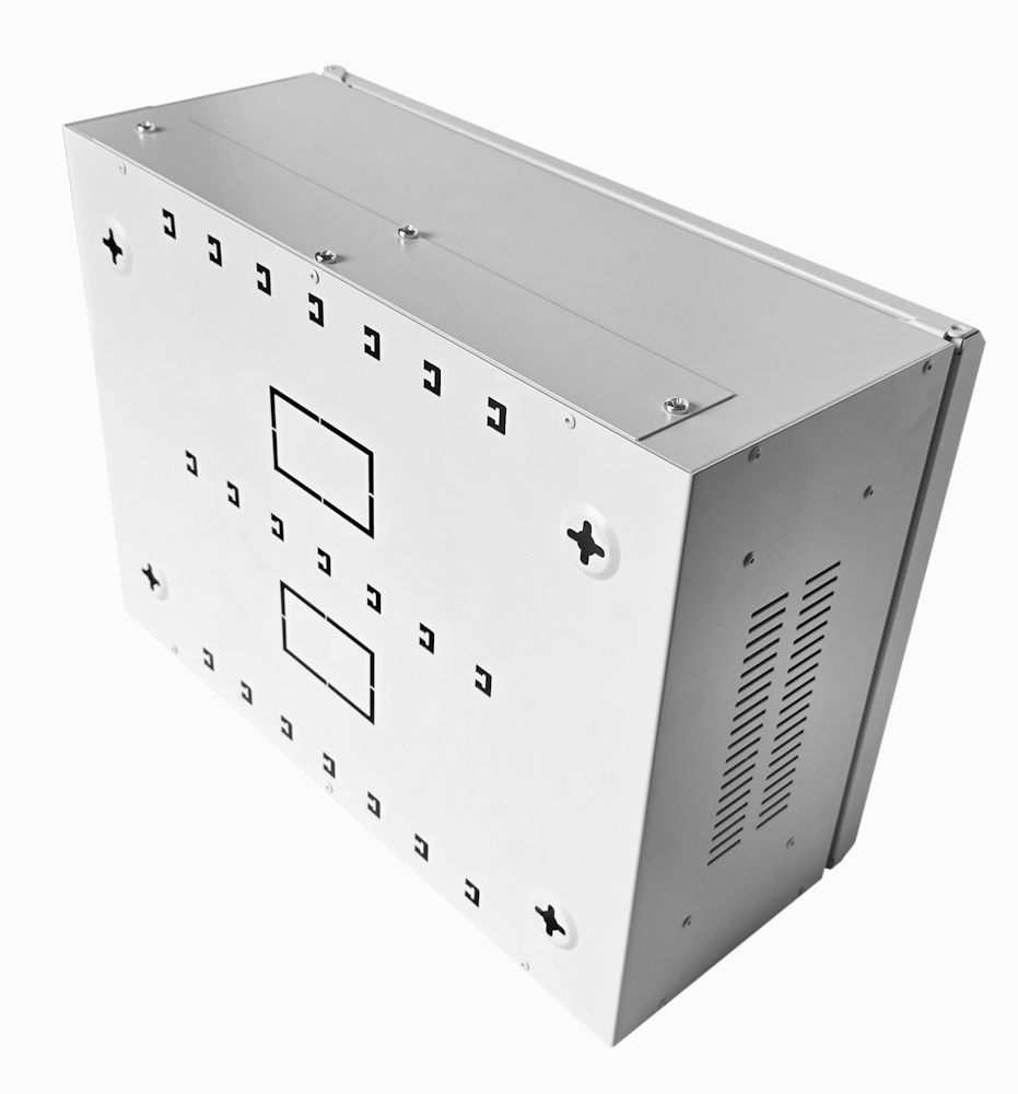 AD-TEK (Network-Cabs) 3U 19" Low Profile Vertical Mount - Wall Mount ...