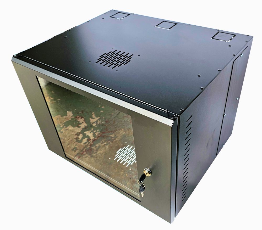 AD-TEK (Network-Cabs) 9U 19 inch Data Rack Cabinet - Networking Cabinet - Server Cabinet Fixed ...