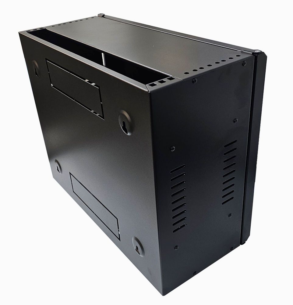 AD-TEK (Network-Cabs) 4U 19" Low Profile Vertical Mount - Wall Mount ...