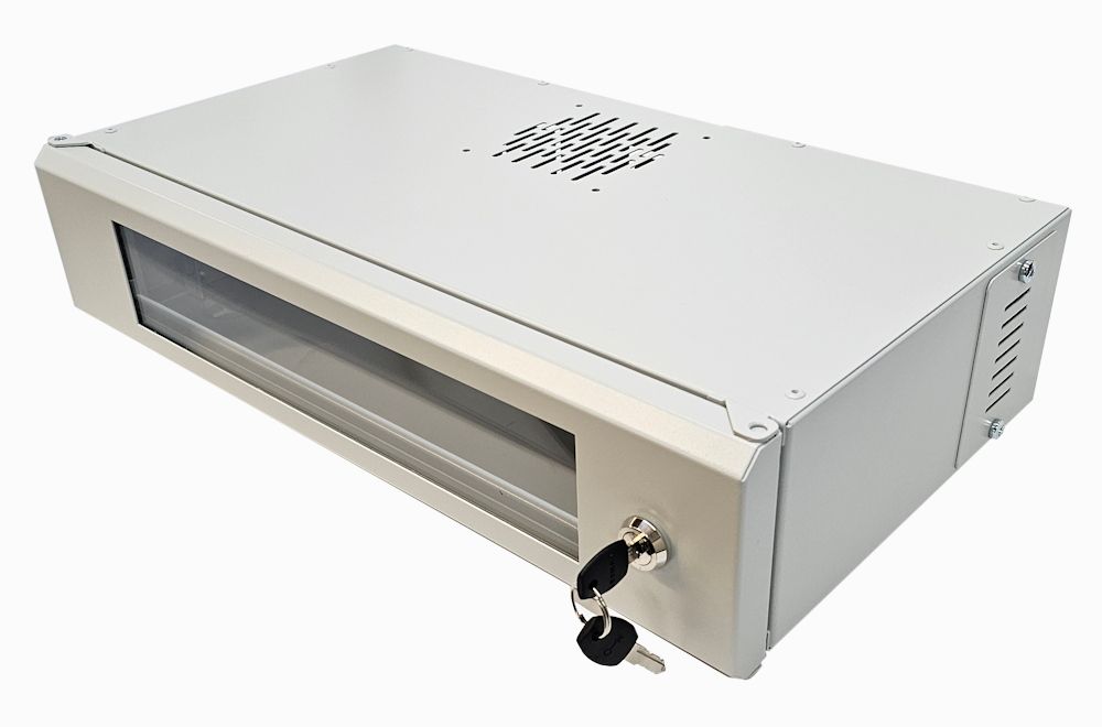 AD-TEK (Network-Cabs) 2U 19 inch Small Data Cabinet / Desktop / Wall ...