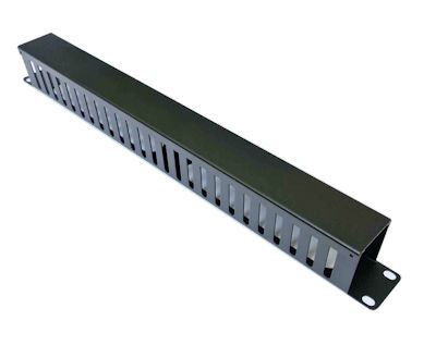 Black Cable Management Cable Dump Panels | Ad-Tek Products (Network-Cabs)