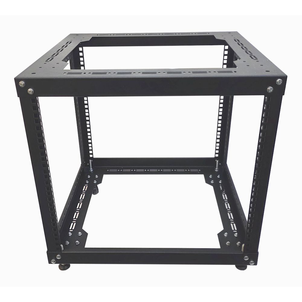 AD-TEK (Network-Cabs) 9u 19 inch 4 Post Open Frame Rack - Heavy Duty ...
