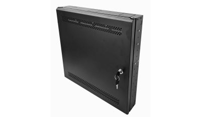 AD-TEK (Network-Cabs) 1U 19" Low Profile Vertical Mount - Wall Mount ...